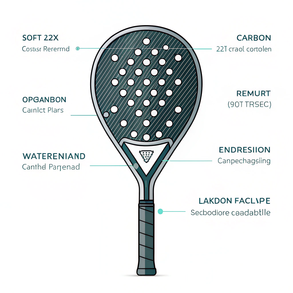 Carbon Padel Racket China - nexpadel.com