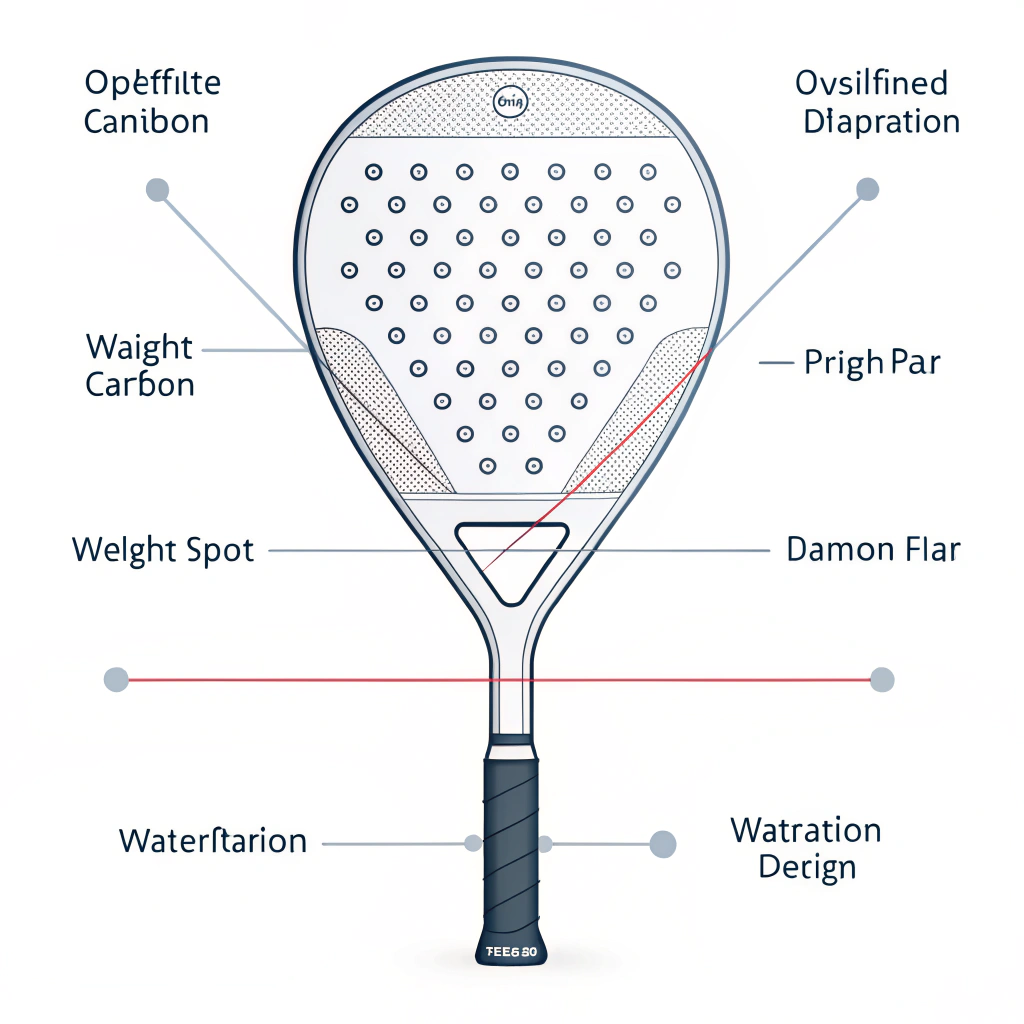 What Is The Sweet Spot On Your Padel Racket? - NEX Padel