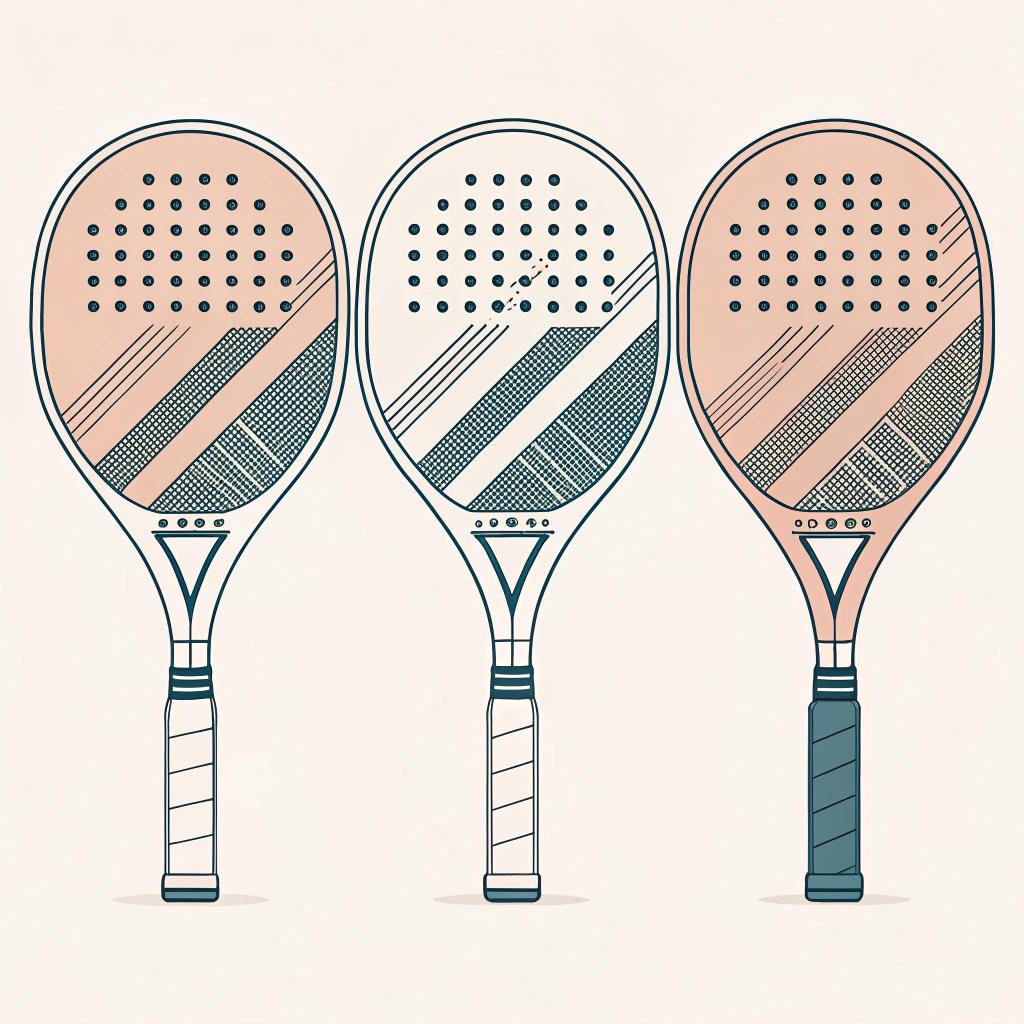 Padel Rackets 18K/3K/12K Material - NEX Padel