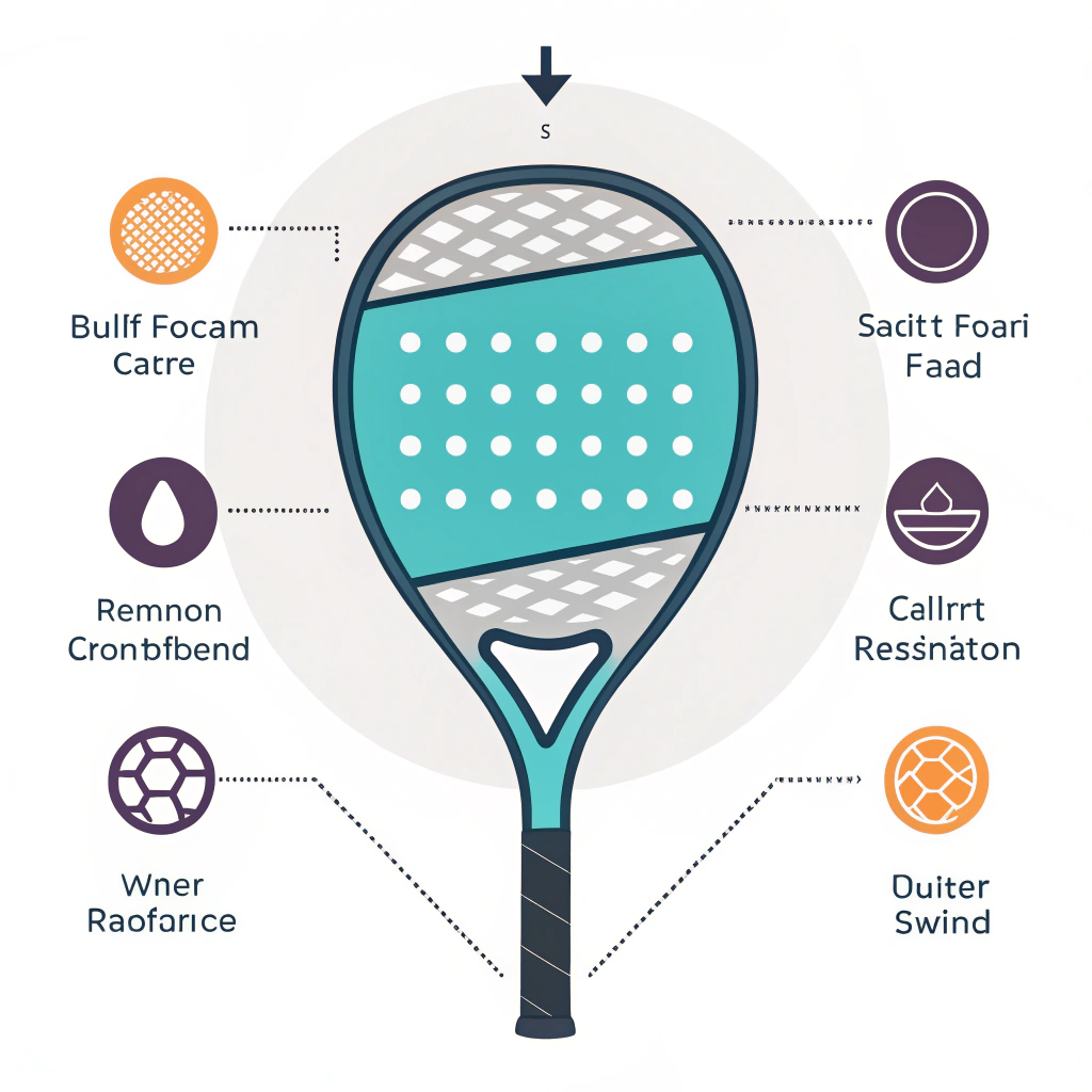 The Role of Foam in Padel Racket Construction - NEX Padel