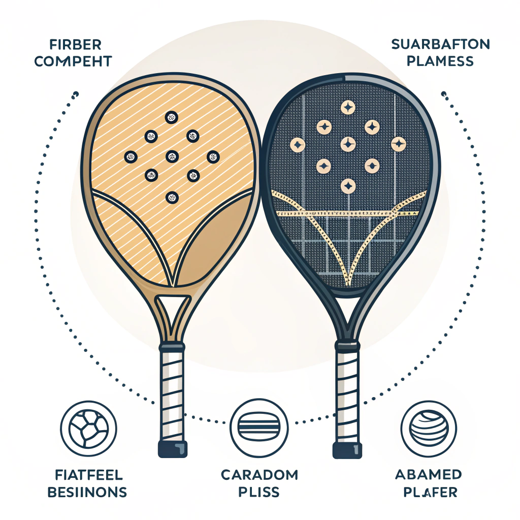 Choosing Between Composite and Full Carbon Padel Rackets - NEX Padel